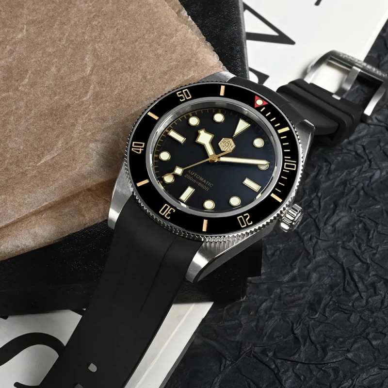 San Martin Fans Discount Edition BB58 Diving Watch - SN0008G-C Fluoro ...
