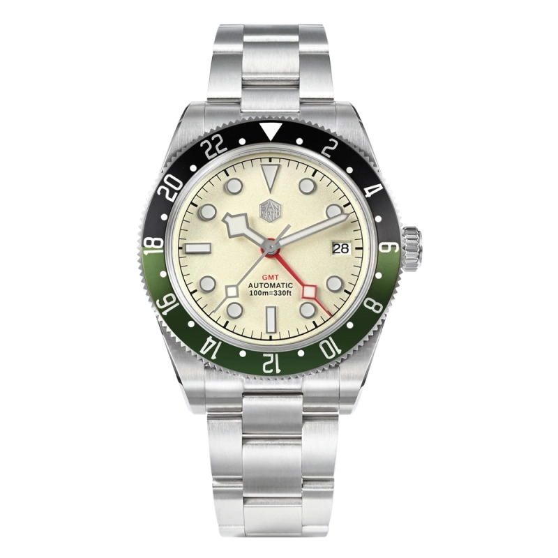 San Martin 39mm GMT Watch-SN0109