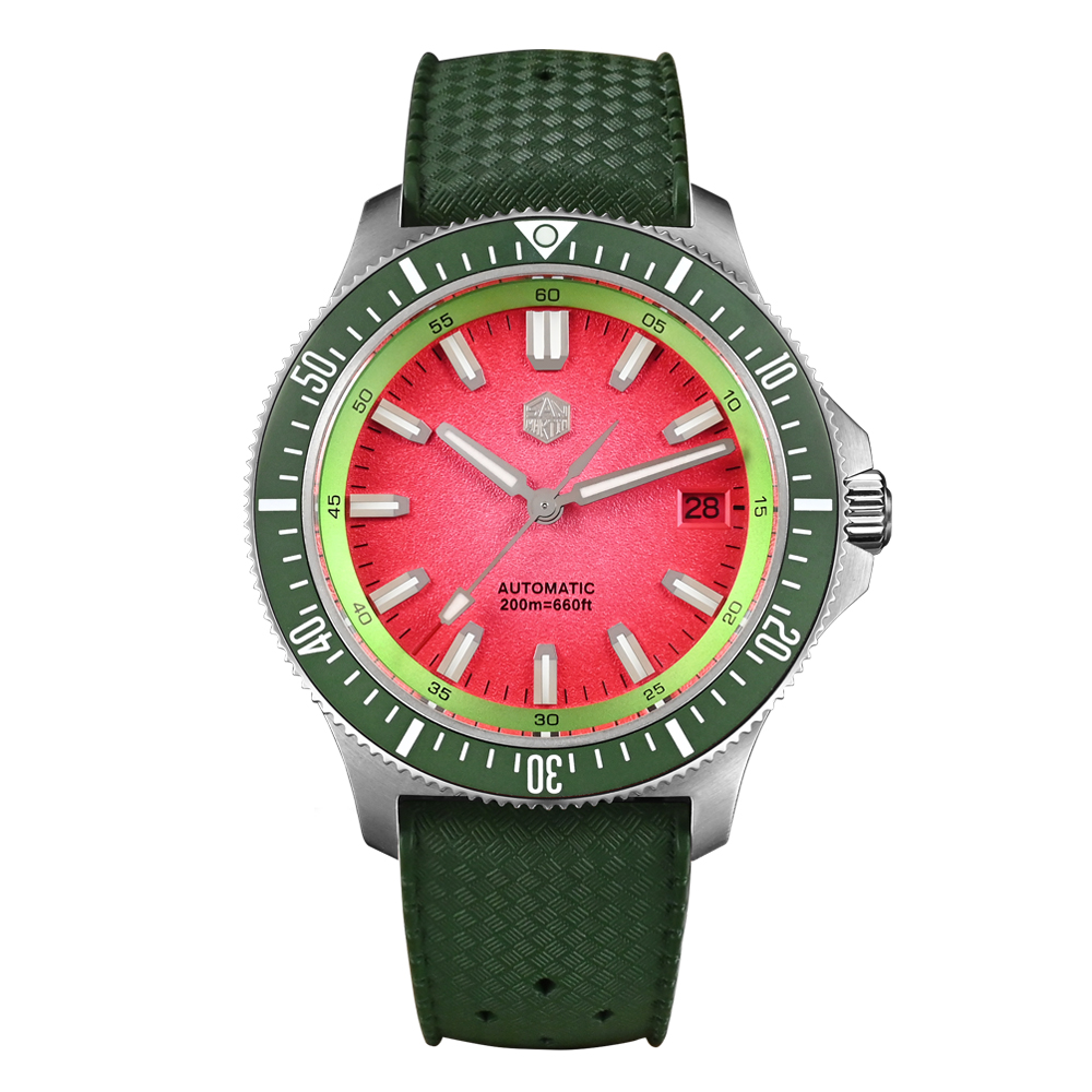 San Martin 40mm Dive Watch Original Design NH35 Automatic Mechanical ...