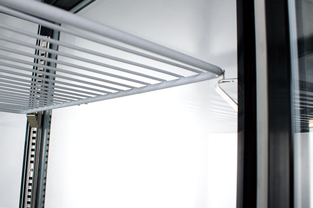 Commercial Glass Door Beverage Showcase Cold Drink Display Fridge ...