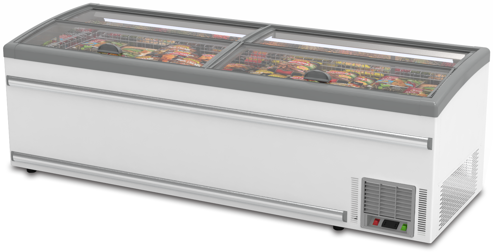 Frozen Food Display Chiller Refrigeration Equipment,Combined Island Freezer