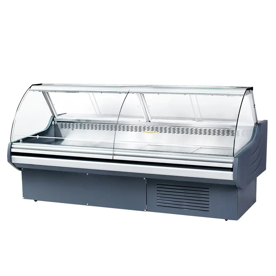 Commercial Cooked Food Display Freezer,Deli Meat Food Display Freezer