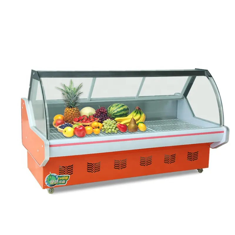 Cooked Food Display Fridge For Meat Fish Deli,Deli Meat Food Display ...