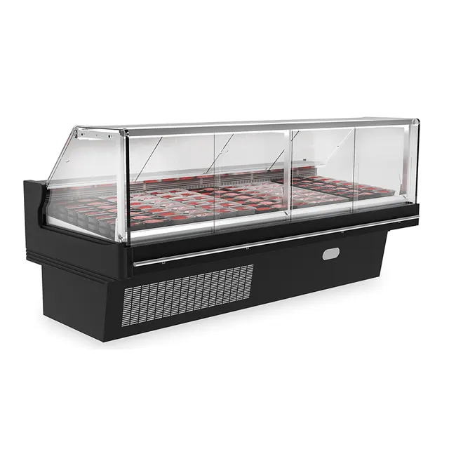 Deli Meat Display Chiller,Deli Meat Food Display Freezer