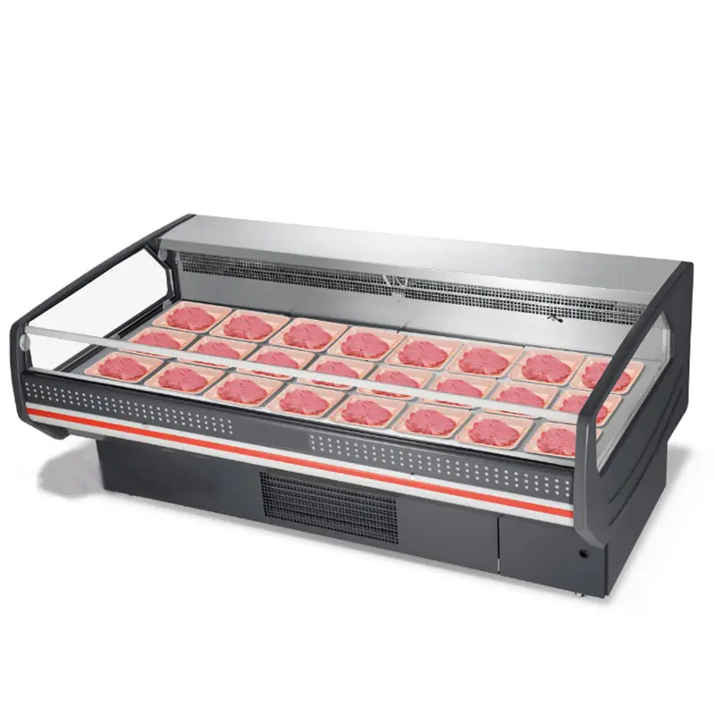 Cooked Food Display Fridge,Deli Meat Food Display Freezer