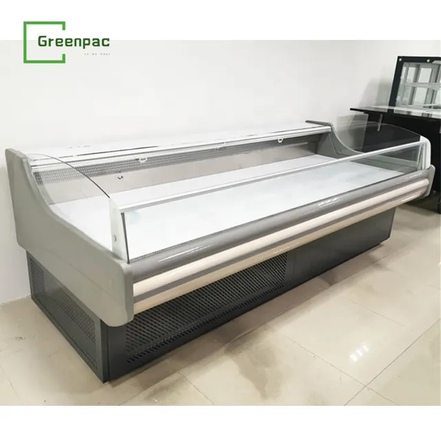 Fresh Meat Display Freezer,Deli Meat Food Display Freezer