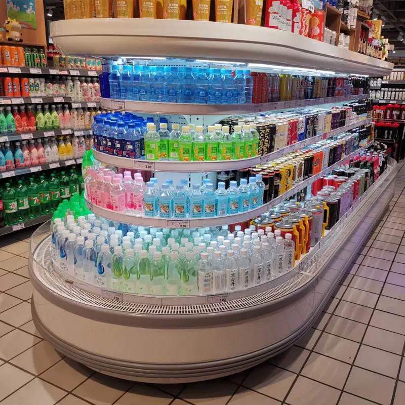 Island Multideck Open Chiller,Open Display Chiller