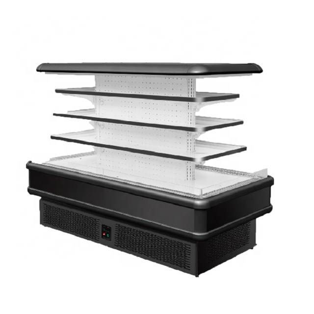 Rectangle Island Open Display Cooler,Open Display Chiller