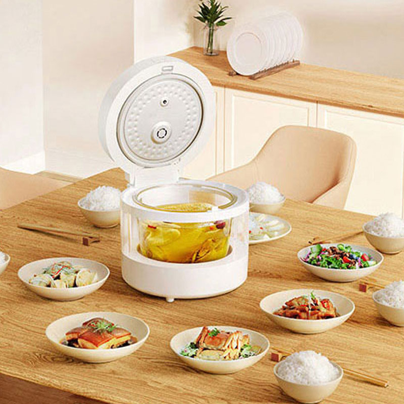 New Xiaomi Mijia 4L Transparent Steam Electric Intelligent Rice Cooker