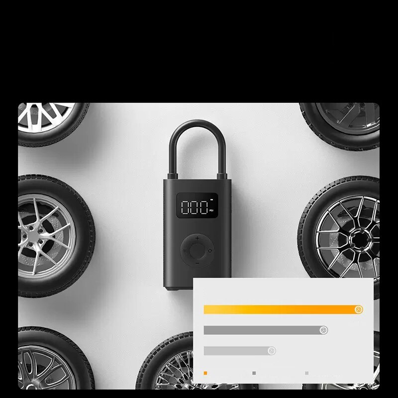 New Xiaomi Mijia Air Pump 2 Portable Electric Air Compressor Tire ...