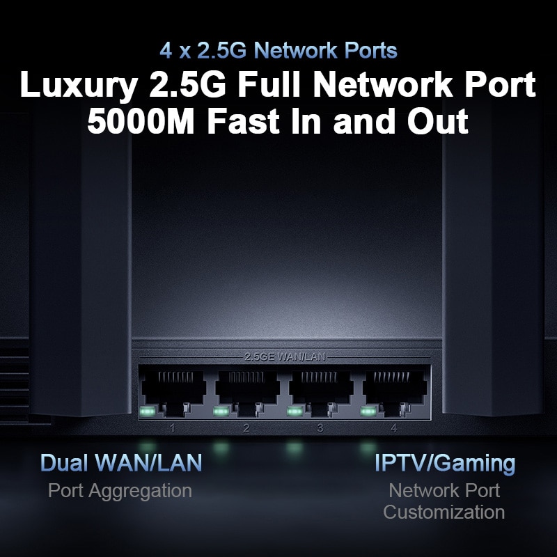 New Xiaomi Router 7000 Qualcomm A73 1GB Powerful Wi-Fi 6 160MHz 4K QAM ...