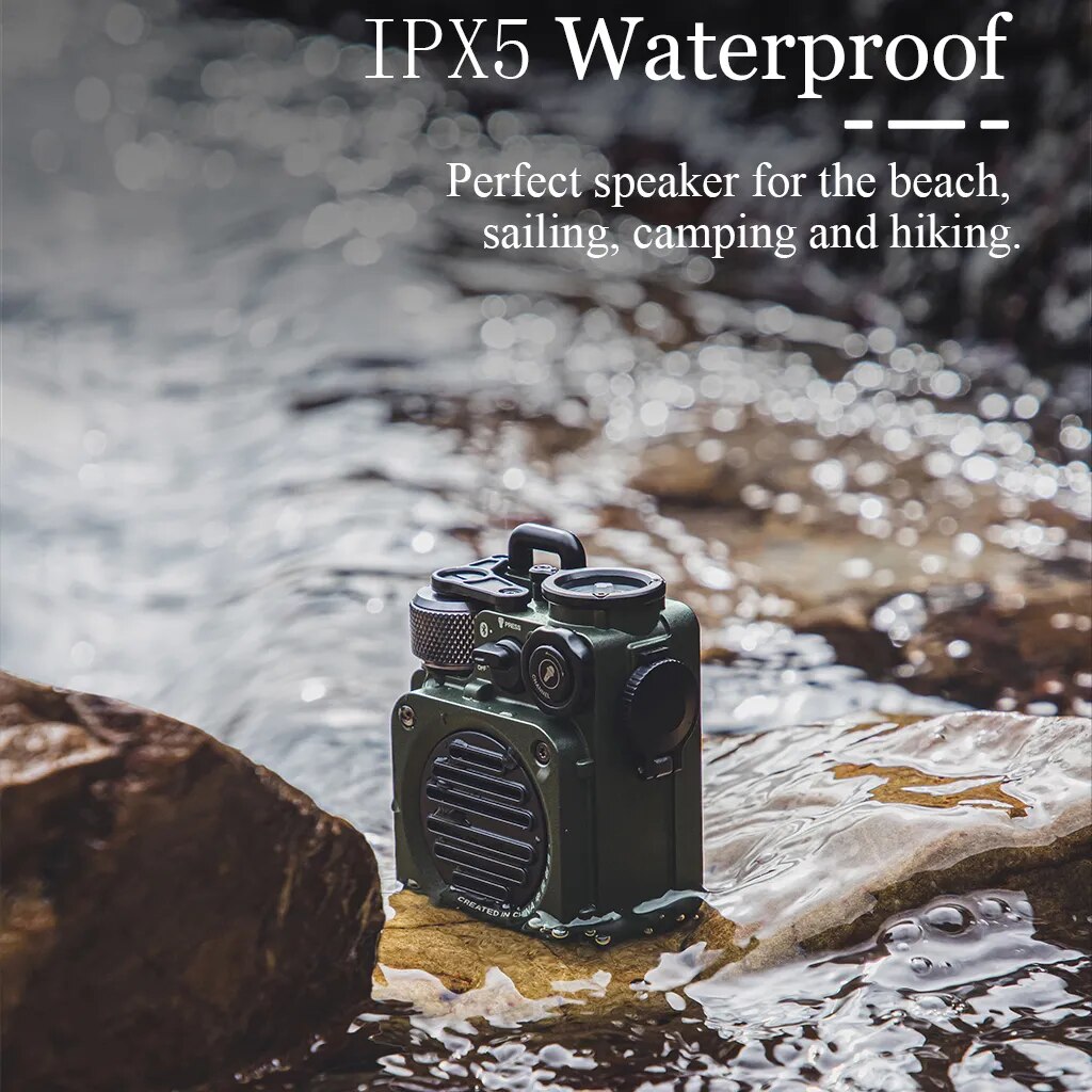 NEW MUZEN Wild Mini Bluetooth 5.0 Wireless Speaker Waterproof Outdoor ...
