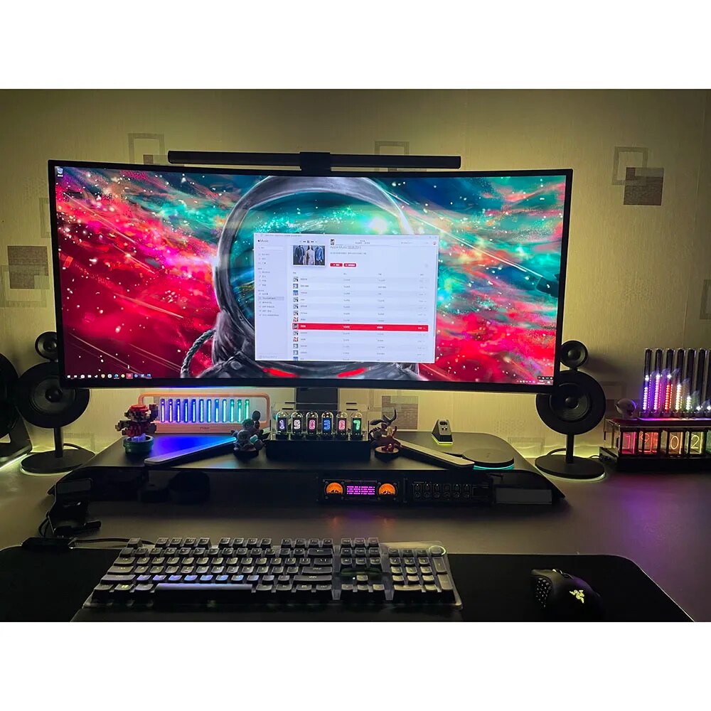 NEW 12-Bit RGB Pickup Level Light LED Display Sound Level Meter Music ...