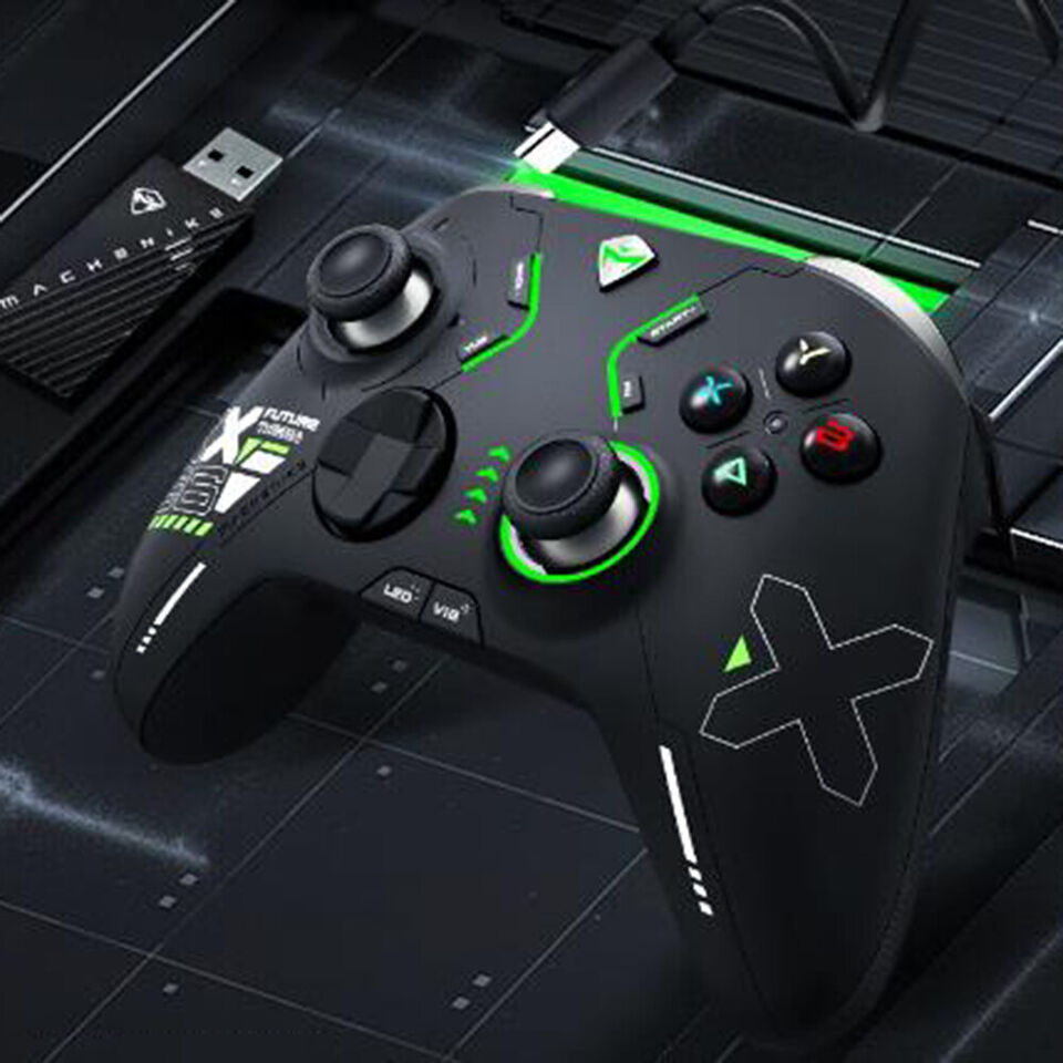 NEW MACHENIKE G6 Gamepad For PC Control 2.4G Bluetooth Wireless Gaming ...