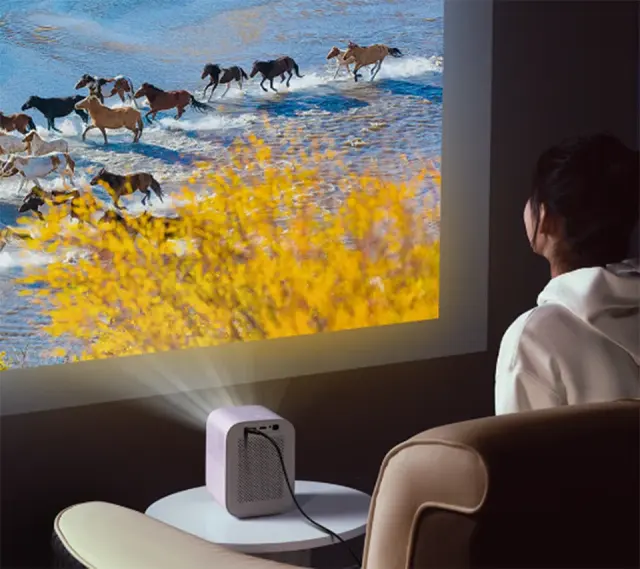 Original Lenovo Xiaoxin 100S Smart Projector 1080P Wifi 6 Bluetooth ...