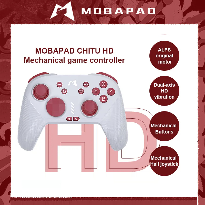 NEW MOBAPAD Mechanical Switch Joystick Mechanical/Gamepad Vibration Controller Nintendo Switch ...