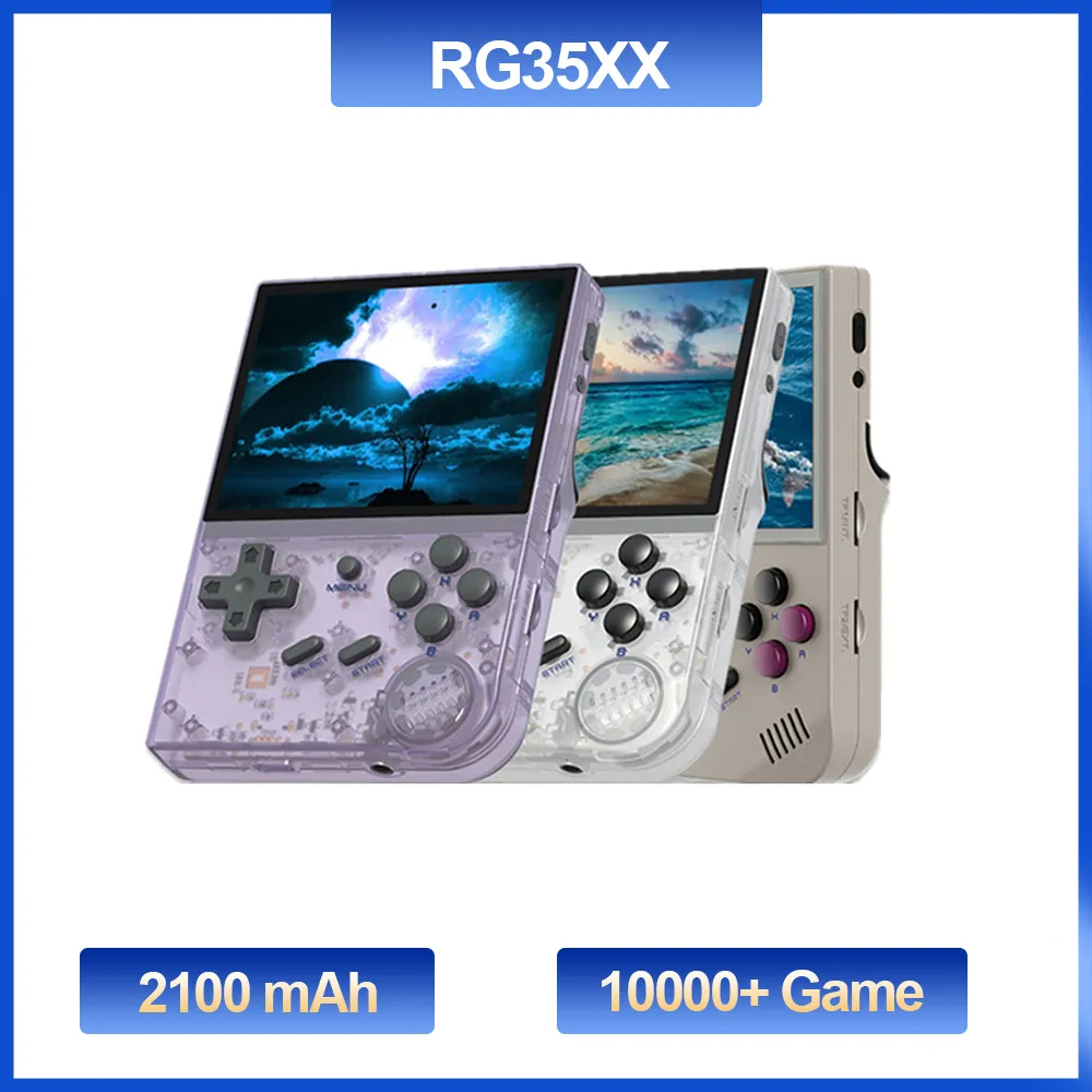 NEW ANBERNIC RG35XX Retro Handheld Game Console Linux System 3.5 Inch ...