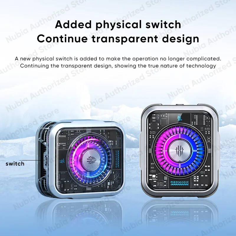 NEW Nubia RedMagic VC Liquid Cooler 5 Pro Magnetic Phone Cooler for Red ...