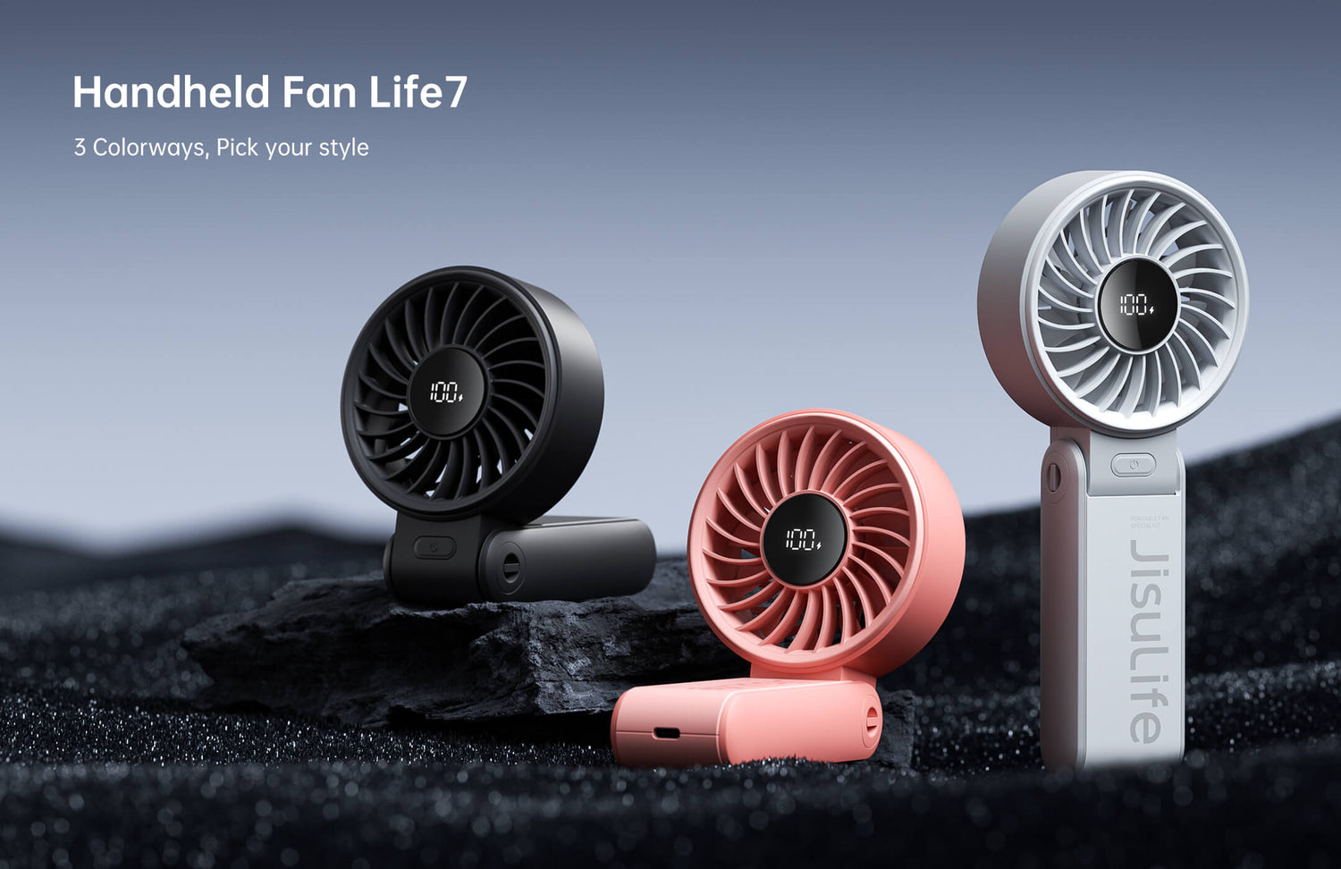 New JisuLife Portable Handheld Fan Life7