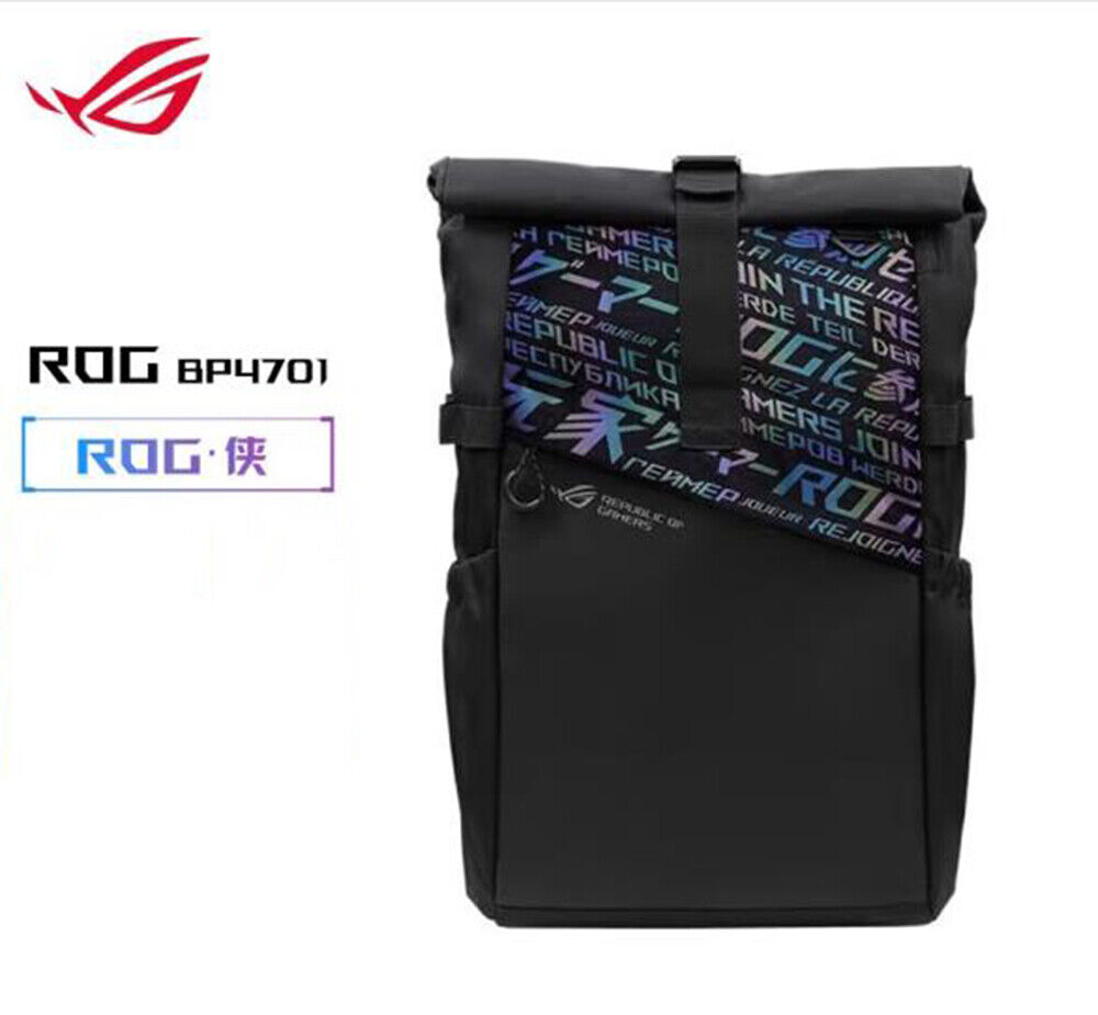 Original ASUS ROG BP4701 Gaming Backpack 17'' Laptop Reflective Bag Handbag