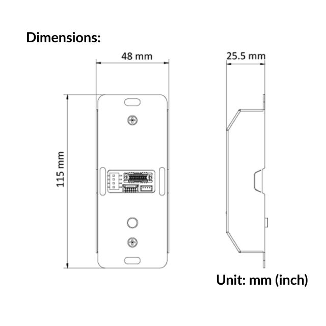 Hik- vision Secure Door Control Module DS-K2M061