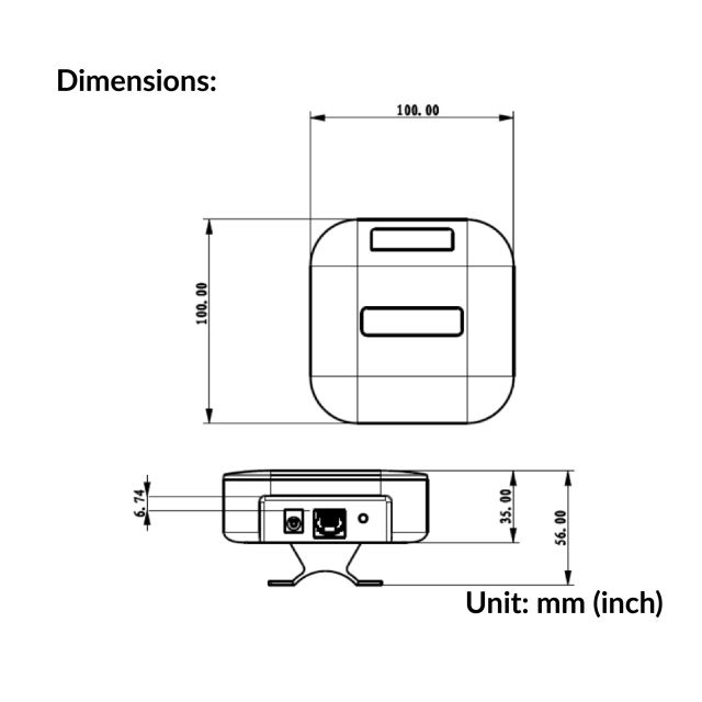 2.4Ghz 300Mbps 100m Elevator Wireless CPE | DS-3WF0AC-2NT