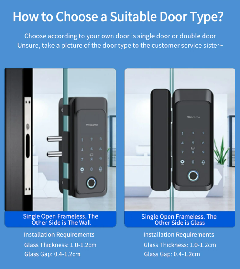 Glass Lock | VIS-AC-Glass Lock-KB608-TY