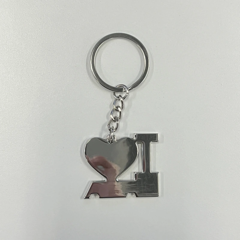 Custom Mother's Day Gifts Keychain Sublimation I LOVE MAMA I LOVE PAPA ...