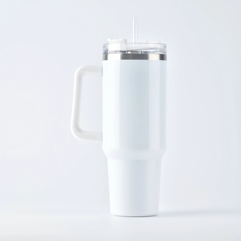 Sublimation white 40oz 1st Generation Travel Cup