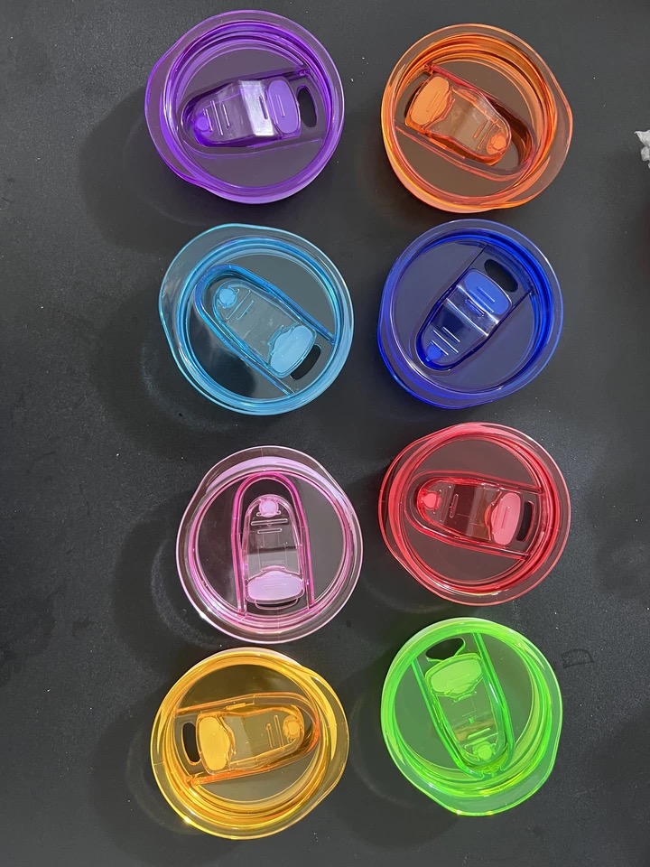 Colored plastic lids for 20OZ tumblers