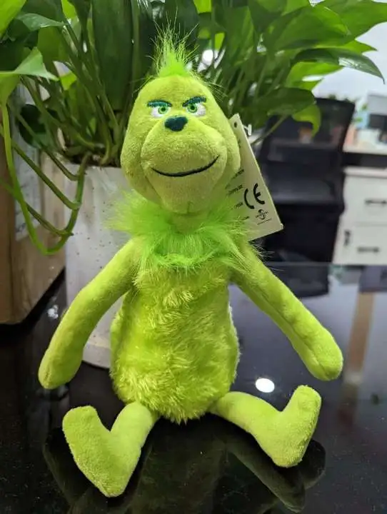 Christmas Grinch Green Monster Plush Doll Figure Toy for Boys and Girls ...
