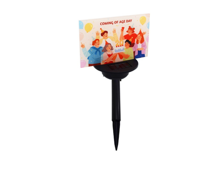 Solar light for sublimation China warehouse