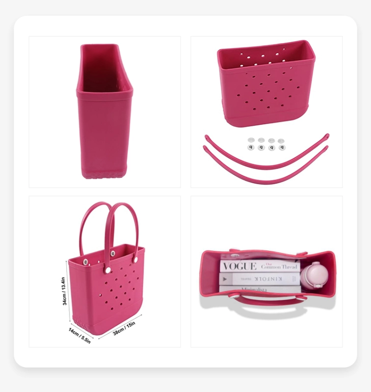 DIY Durable Waterproof EVA Beach Tote Bag for Women