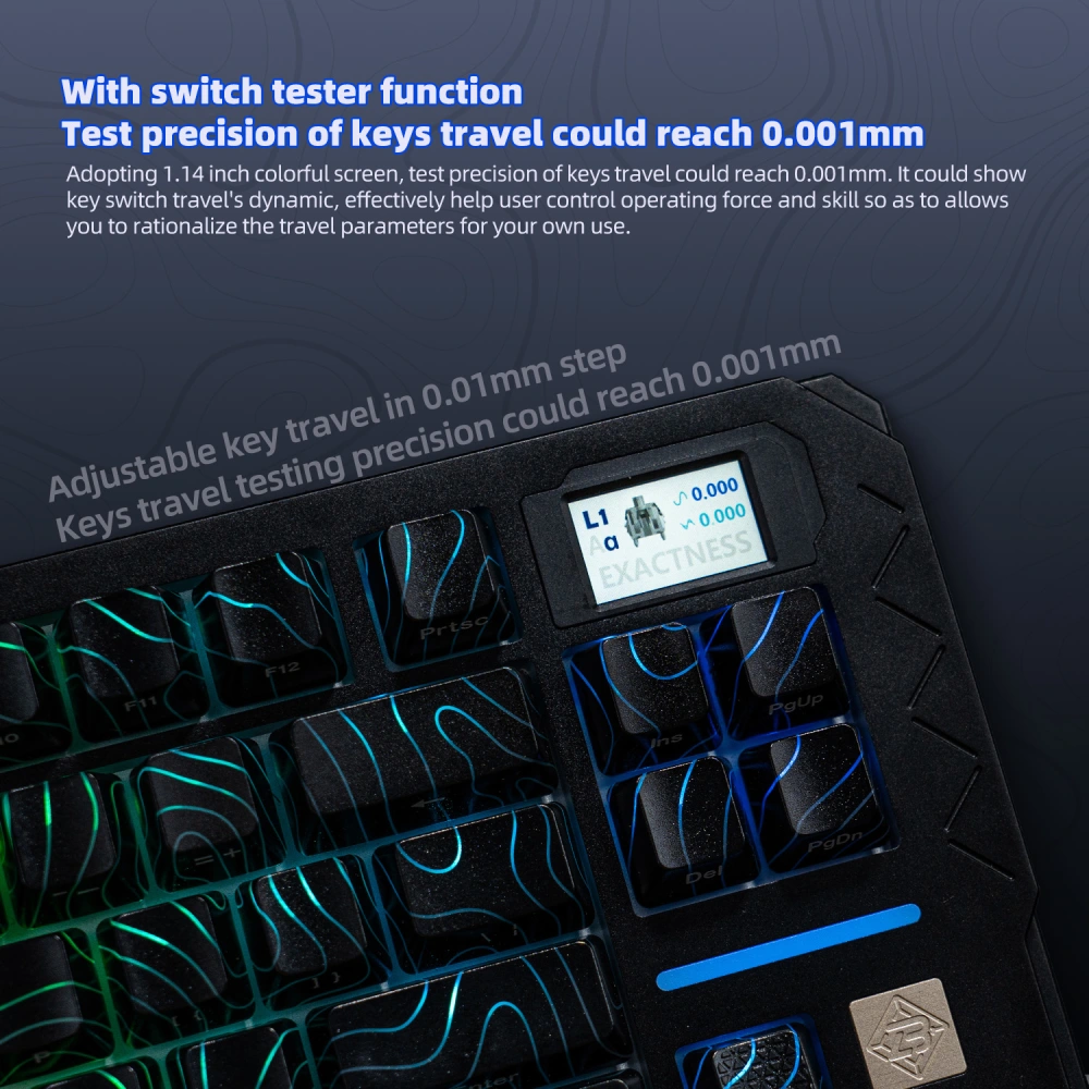 Sikakeyb Castle Hm80 He Gaming Aluminum Magnetic Keyboard