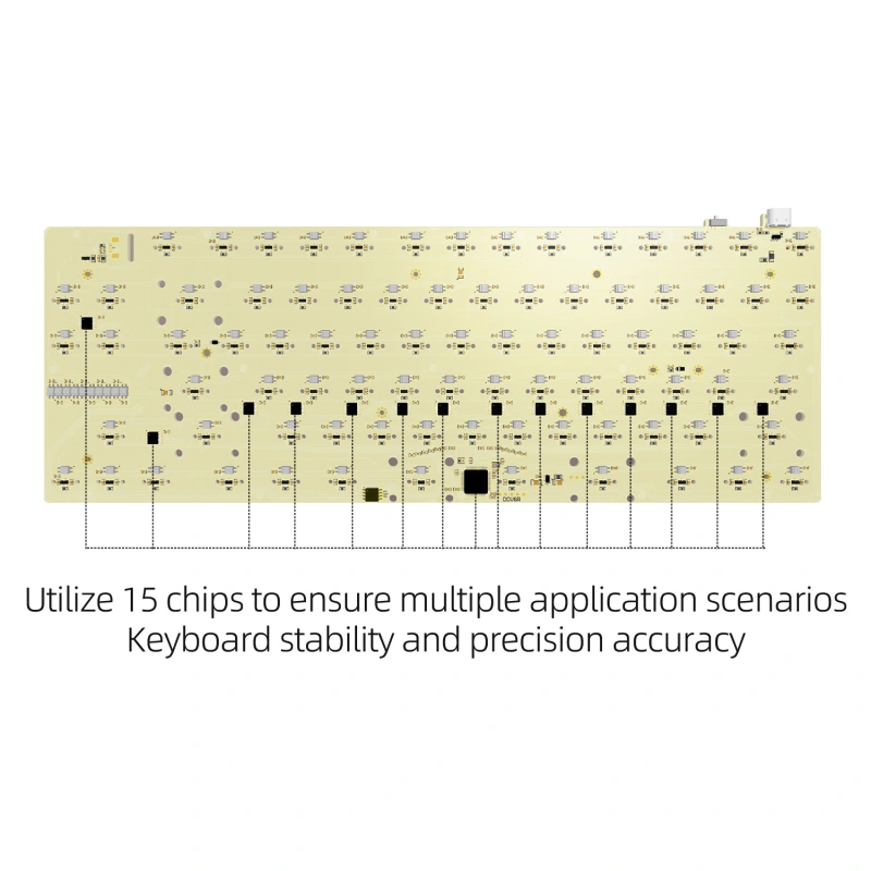 Sikakeyb Castle Hm80 He Esports Games Aluminum Magnetic Keyboard