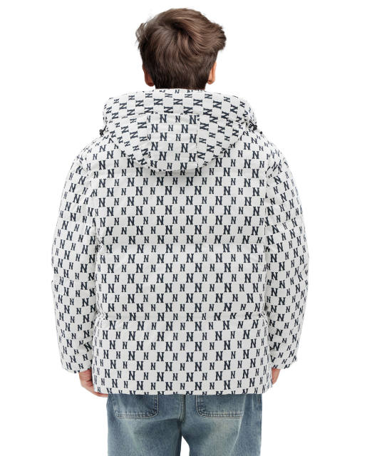 checkered puffer jacket men