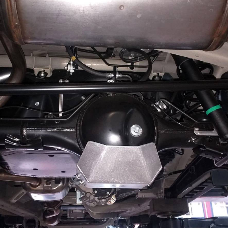 Rear diff guards protect skid plate for Jimny JB64 JB74 2018 2019 2020 ...