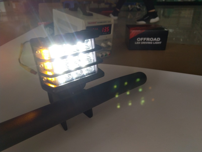 Spot light bar With 36W LED Spotlights * 2 for Jimny JB74W JB64W JB74 ...