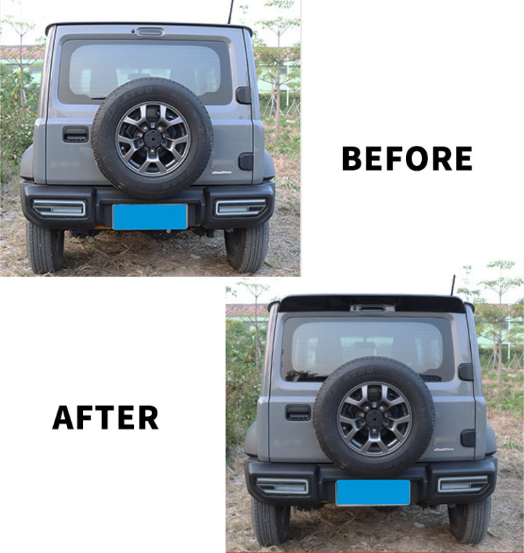 JIMNY ACCESSORIES Car Rear roof Spoiler wing for Jimny JB74W JB64W JB74 ...