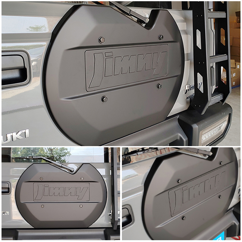 Spare wheel mounting Cover With jimny LOGO for Jimny JB74W JB64W JB74 ...