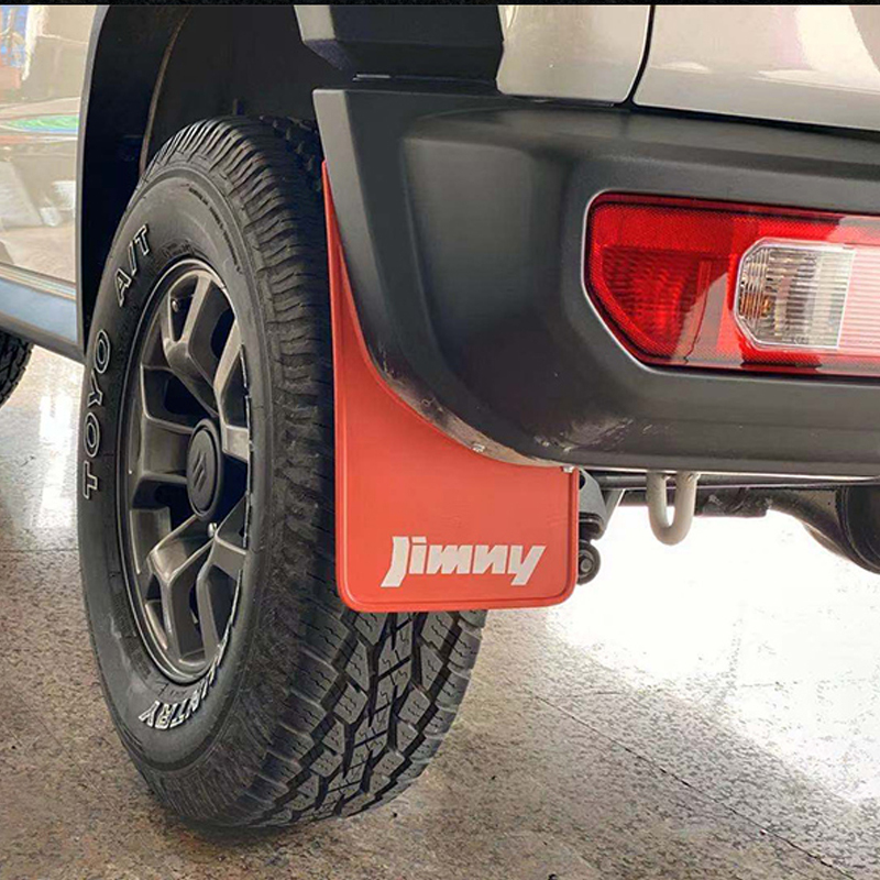 Mud Flaps Red Jimny logo for Jimny JB74W JB64W JB74 JB64 2018+,Grille ...