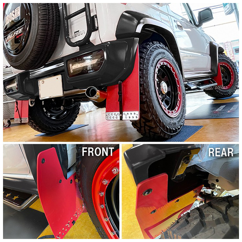 Mud Guards For Suzuki Jimny Gen 4 JB64 JB74 2018 2019 2020 2021 2022 ...