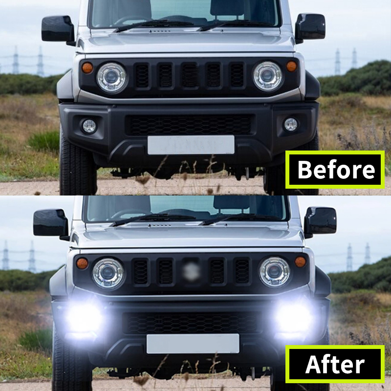 GEN 4 jimny jb74 accessories fog light for suzuki jimny JB64 JB74w 2018 2019 2020 2021 2022 2023 ...
