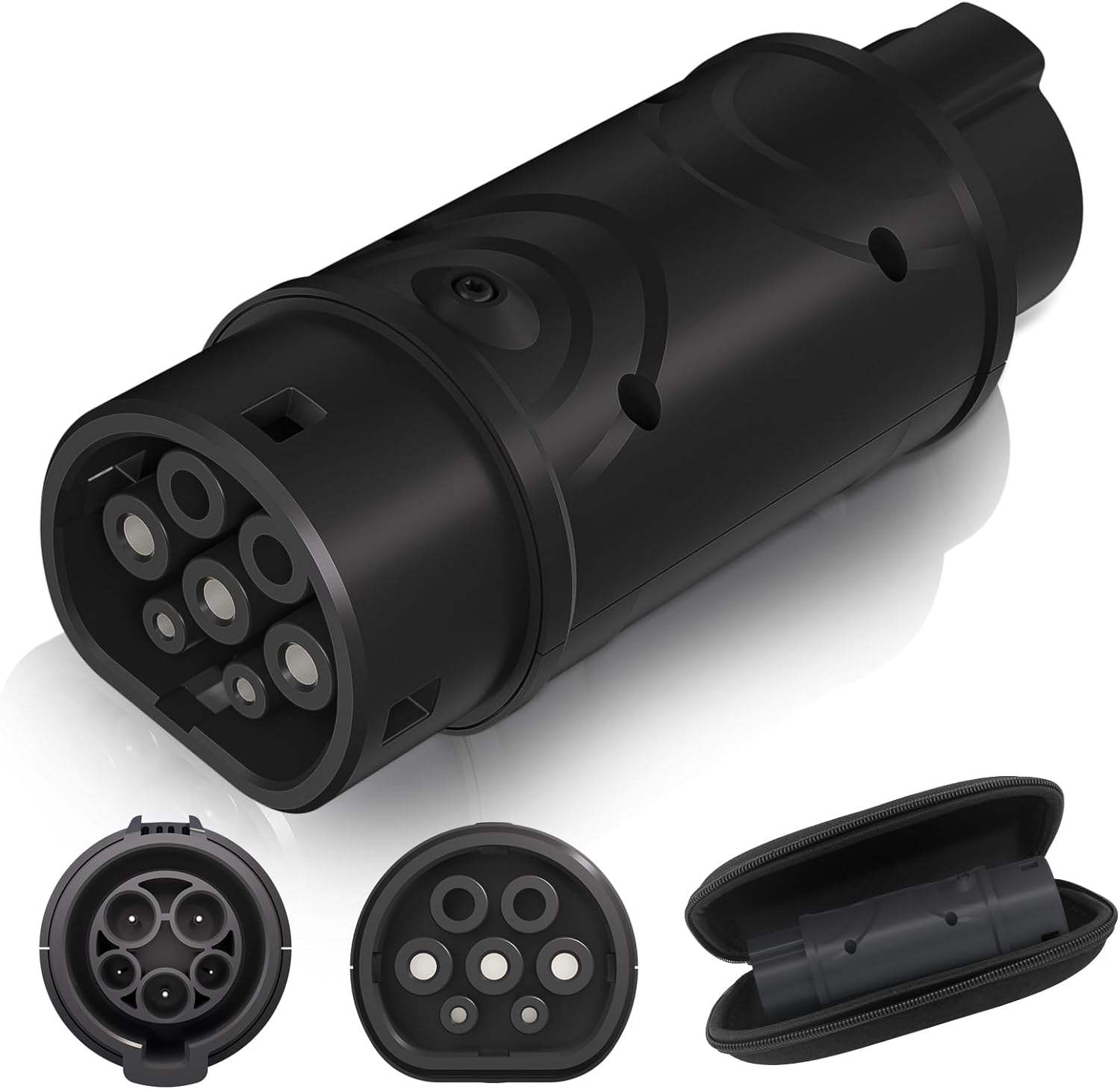 EV Chargers: Tesla Adapter, Level 2 & CCS Cable, Portable Charging Station