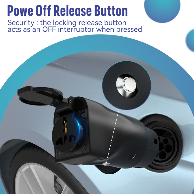 Type 2 V2L Discharging Adapter for BYD, MG, Hyundai