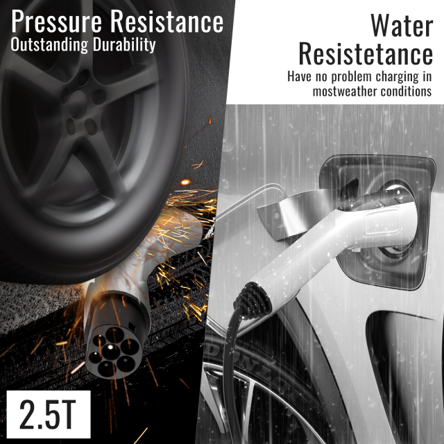 Type 2 to GBT EV Charging Cable, 32A 22KW