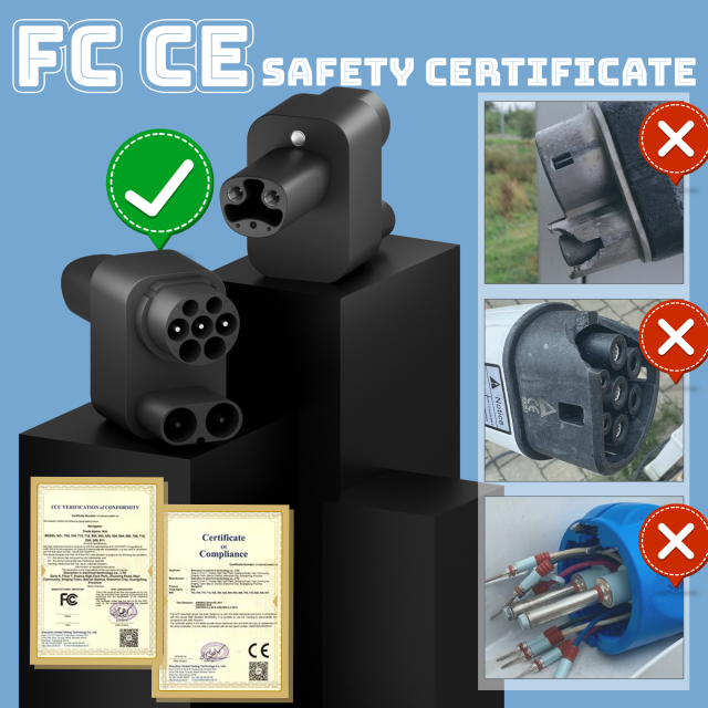 CCS2 to NACS EV Charging Adapter For Tesla Model 3/Y/S/X