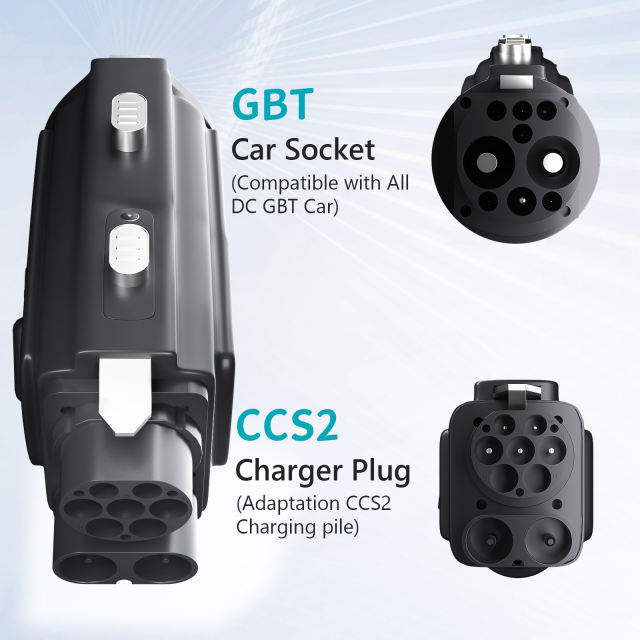 CCS2 to GBT Adapter For Chinese Electric Cars (up to 250 kW)