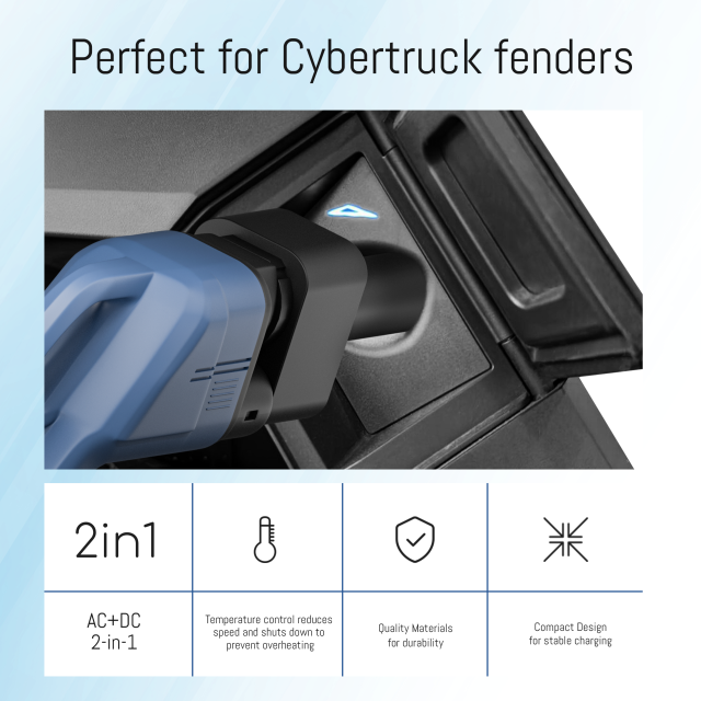 CCS2 to NACS Charging Adapter For Cybertruck