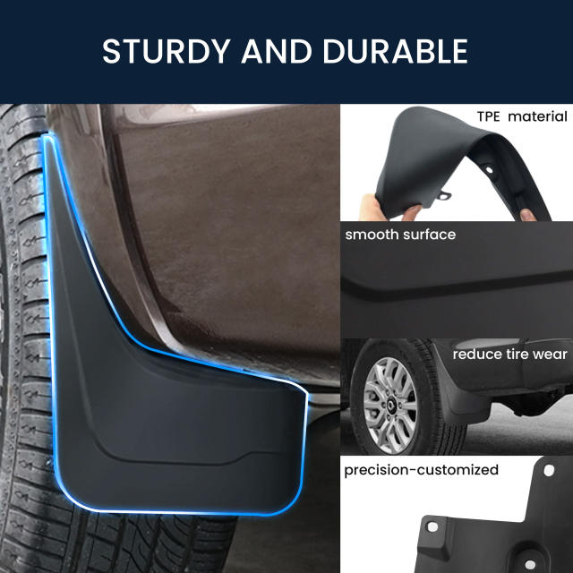 Car Mud Flaps for Great Wall Cannon GWM Poer Ute 2020 2021 2022 Splash ...